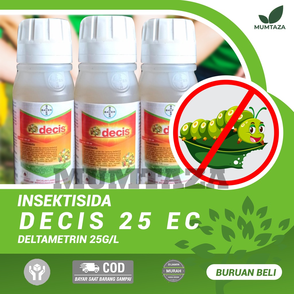 Jual PRODUK- INSEKTISIDA DECIS 25 EC 100 ML PESTISIDA OBAT PEMBASMI ...