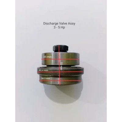 Jual Discharge Valve Assy 3 - 5 Hp Katup Buang Kompresor Angin | Shopee ...