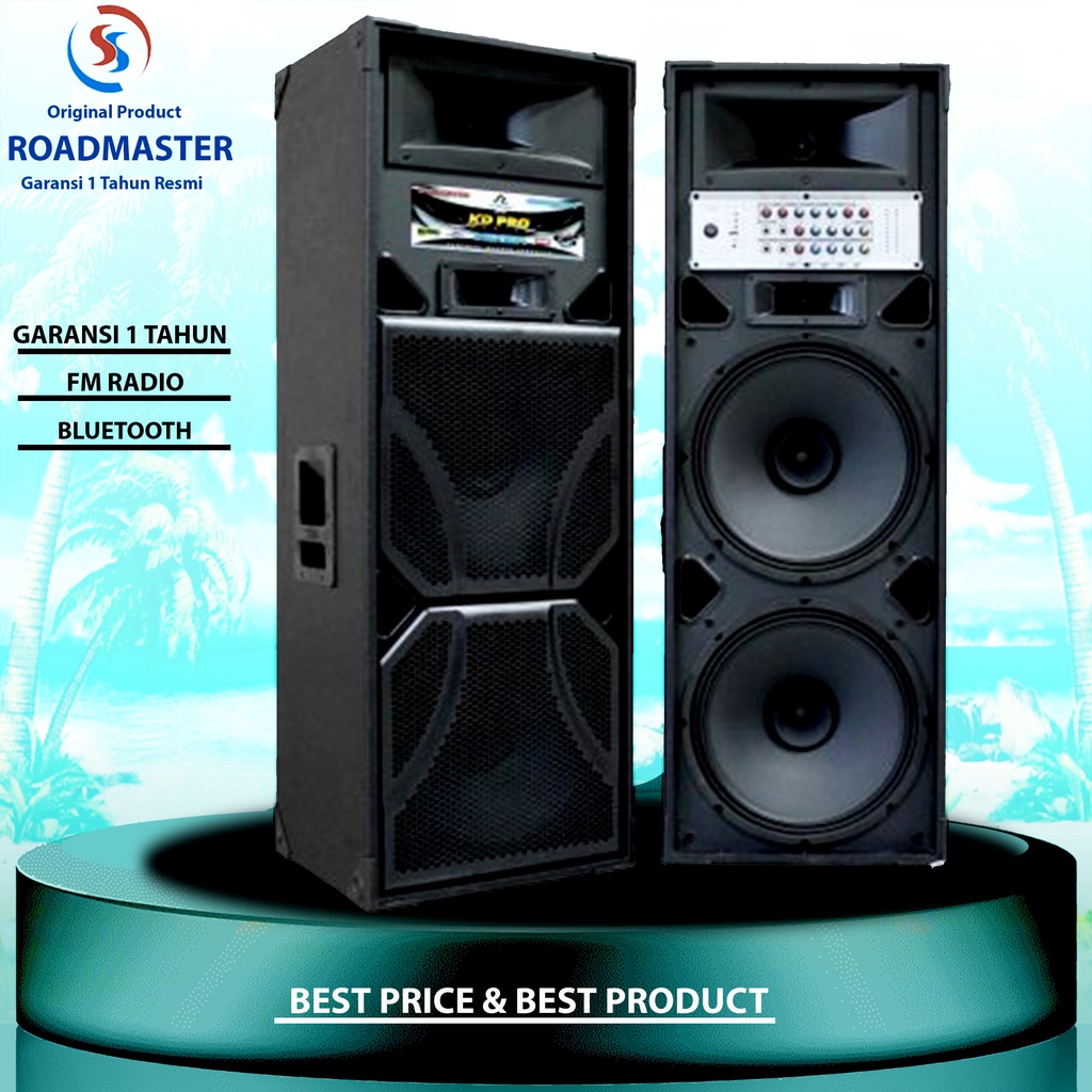 Jual SPEAKER KARAOKE ROADMASTER KD PRO 212 MIX USB BLUETOOTH | Shopee ...