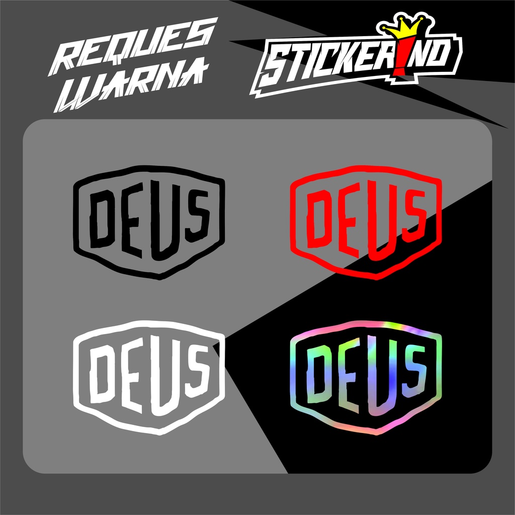 Jual STIKER STICKER CUTTING DEUS | Shopee Indonesia