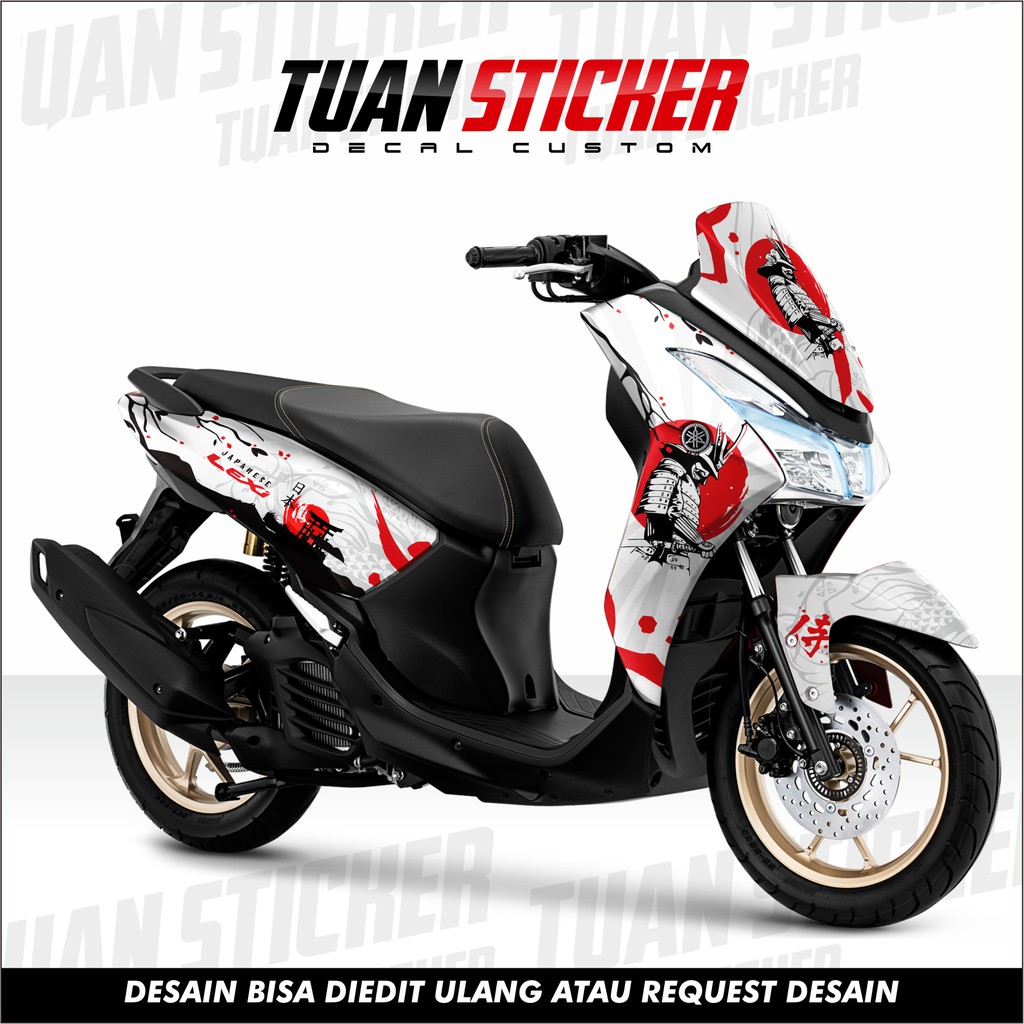 Jual Sticker Striping Decal Yamaha Lexi, Sticker Decal Lexi, cetak ...
