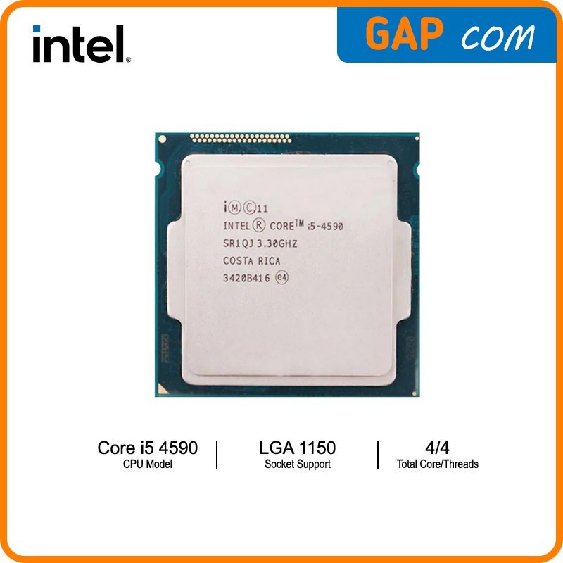 Jual Processor Intel Core i5 4590 3.3Ghz Quad Core Haswell LGA 1150 ...