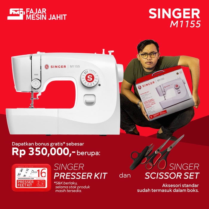 Jual MESIN JAHIT SINGER M1155 | Shopee Indonesia
