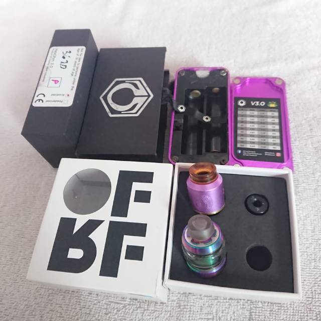 Jual Hexohm V3 vapezoo + rta gear +rda artha | Shopee Indonesia