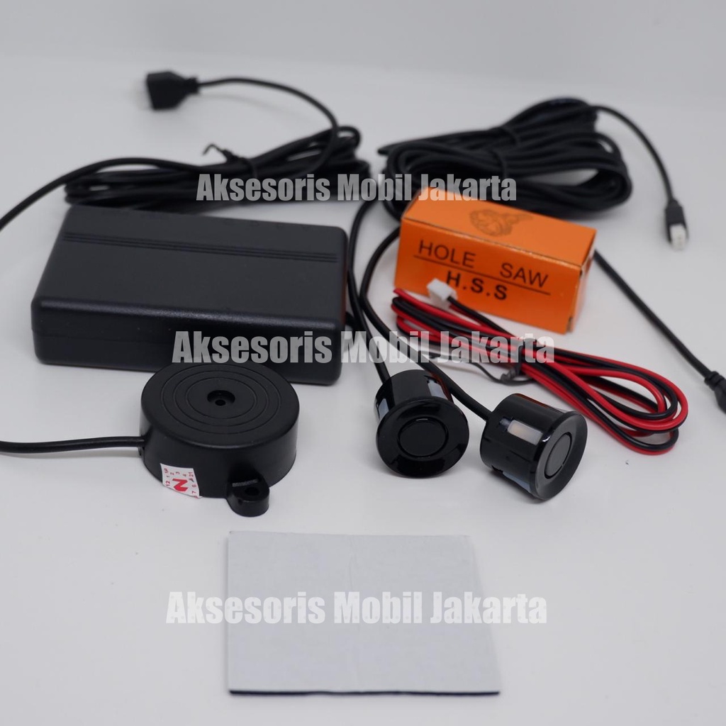 Jual SENSOR PARKIR MUNDUR MOBIL PICANTO 2 TITIK HITAM BUNYI BEEP ACC ...