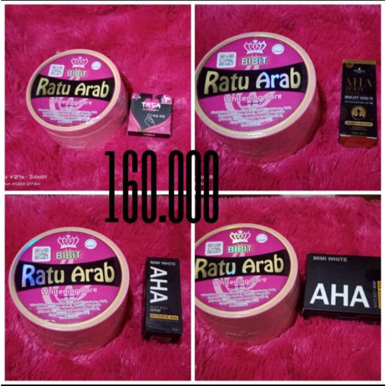 Jual paket lengkp hb ratu arab kemasan baru+aha | Shopee Indonesia