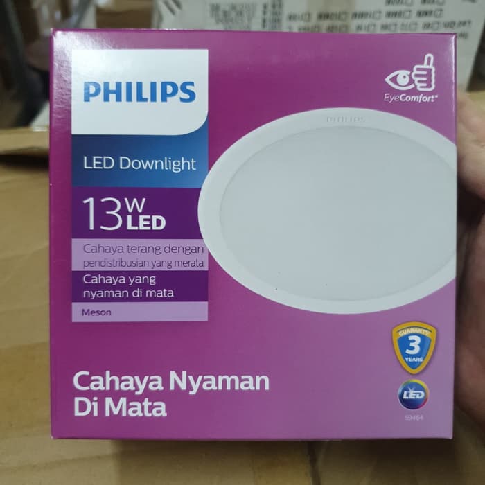Jual LAMPU DOWNLIGHT LED PHILIPS MESON 13 WATT 13W 59464 - WARM WHITE | Shopee Indonesia