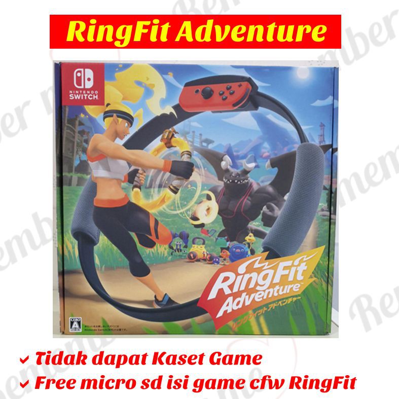 Jual RingFit Adv Switch Ring fit Adventure Tanpa Kaset Game | Shopee ...