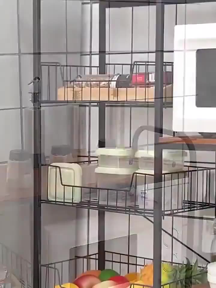 Jual Rak Dapur 5 Susun Minimalis Rak Oven Microwave Serbaguna Rak ...