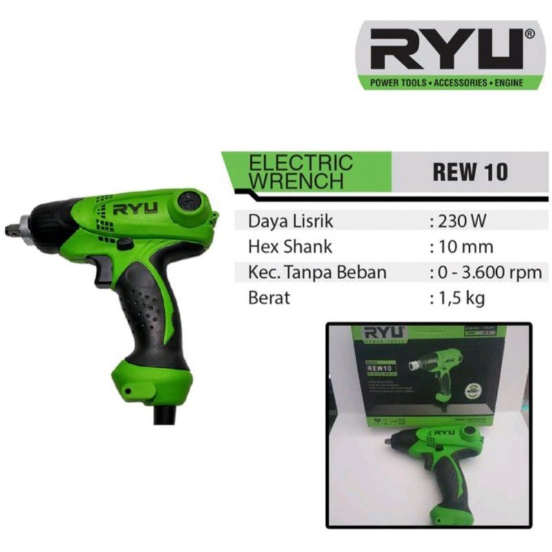 Jual Mesin Buka Baut Listrik Mesin Impact Listrik Tekiro Ryu REW 10 ...