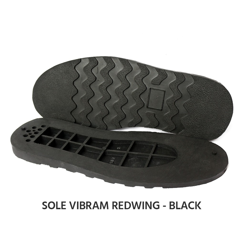 Jual Sole Sepatu Ukuran 39-45 Model Vibram untuk Redwing - Black ...