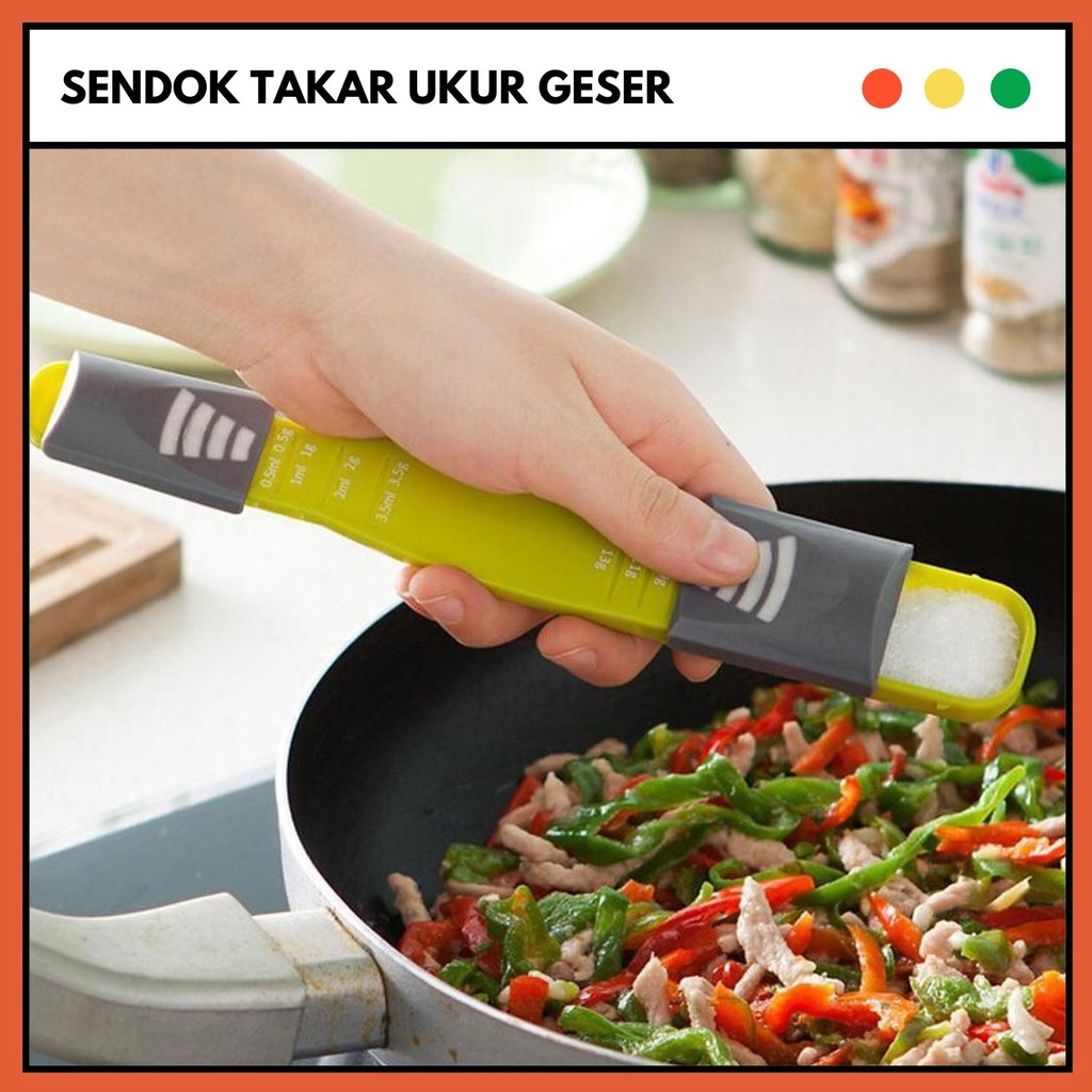 Jual Alat Ukur Geser Sliding Measuring Spoon | Sendok Takar untuk Kopi ...