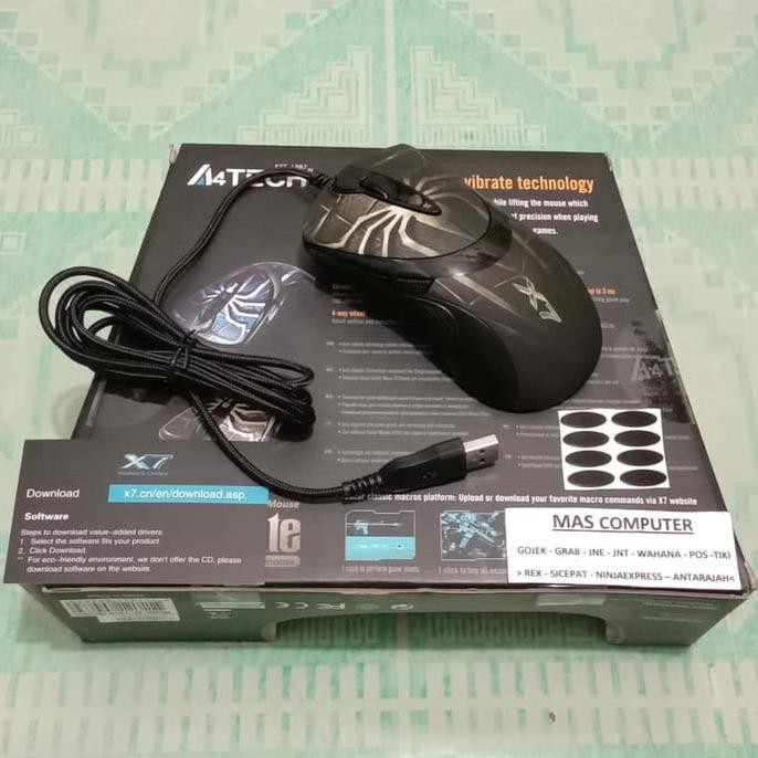 Jual Barang Berkualitas mouse gaming Mouse X7 Spider Macro/Mouse A4tech ...