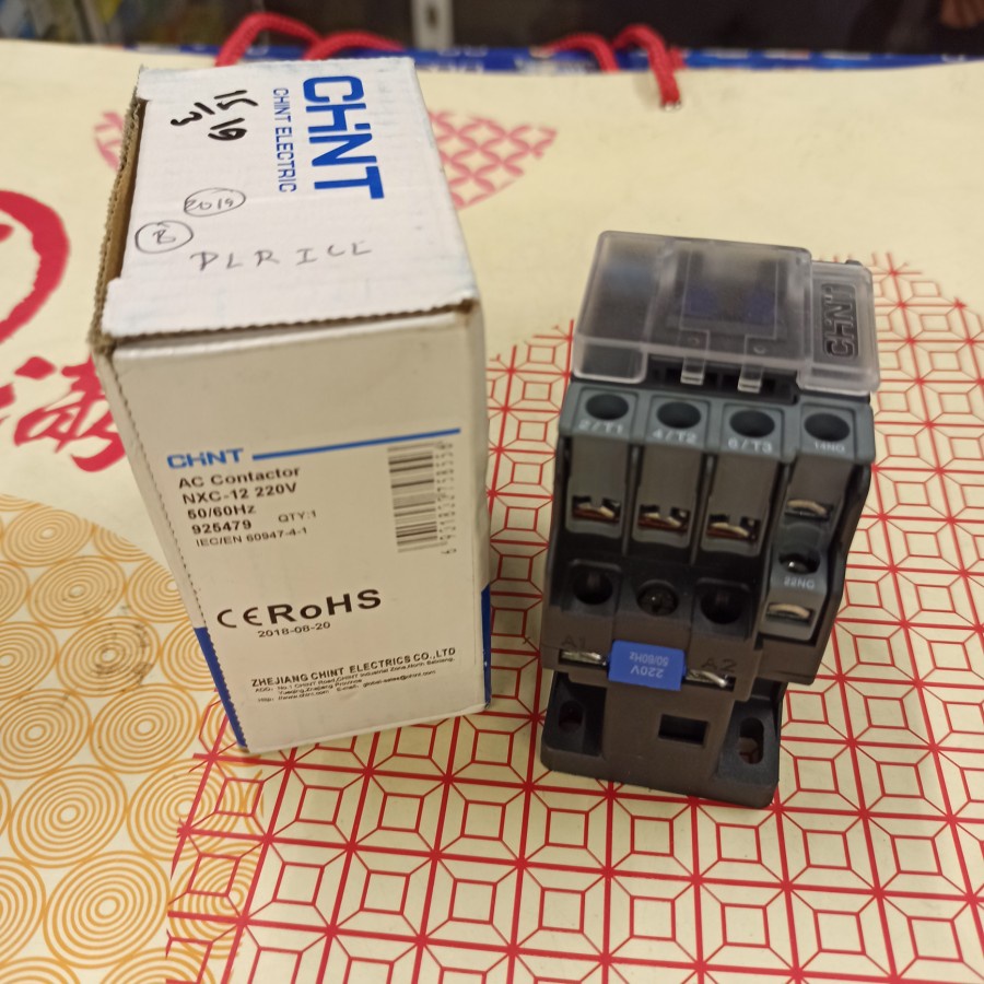 Jual Magnetic Contactor Chint Nxc 12 / Kontaktor Original | Shopee Indonesia