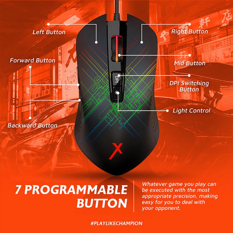 Jual JETE X GAMING MOUSE MSX2 | Shopee Indonesia