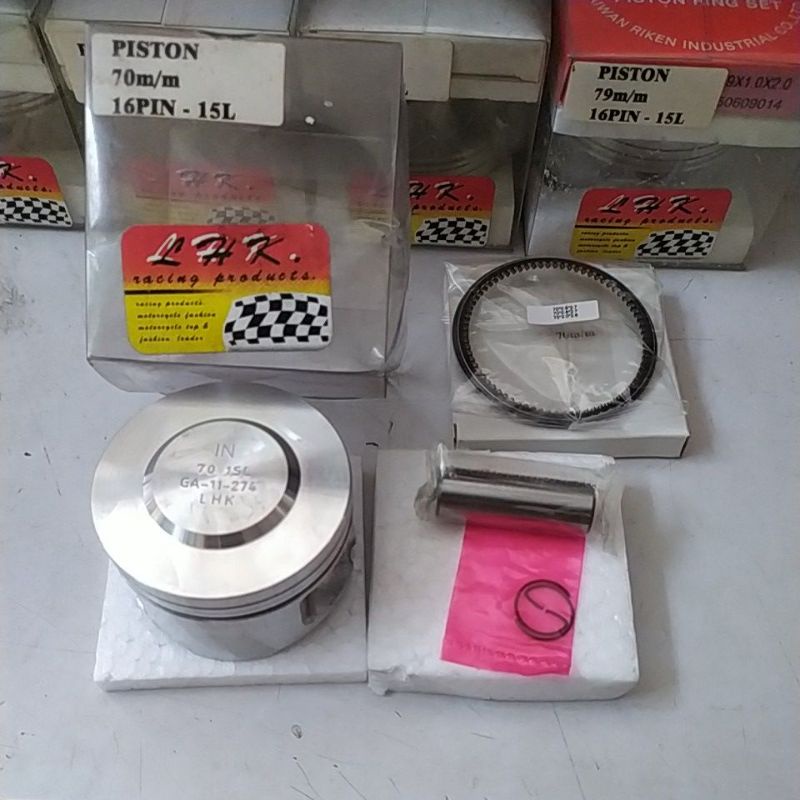 Jual Piston LHK pen 16 Doublering(66mm/67mm/68mm/69mm/69,5mm/70mm/70 ...