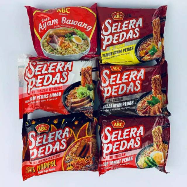 Jual Mie ABC Selera Pedas All Variant | Shopee Indonesia