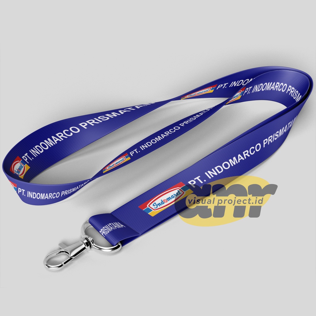 Jual Lanyard Indomarco 2 cm/ Tali Id Card Indomaret / Wadah + Yoyo ...