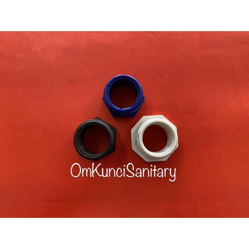 Jual Vlok Ring Vock Drat Plok Ring Sok Kran 1/2 ke 3/4 PVC | Shopee ...