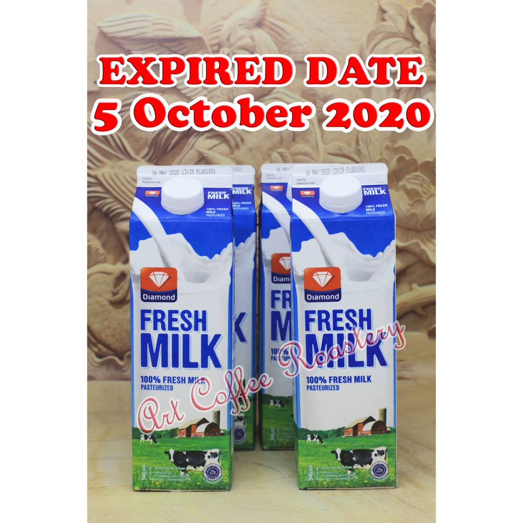 Jual EXPIRED +/- SEBULAN SUSU FRESH MILK DIAMOND 946 ML | Shopee Indonesia