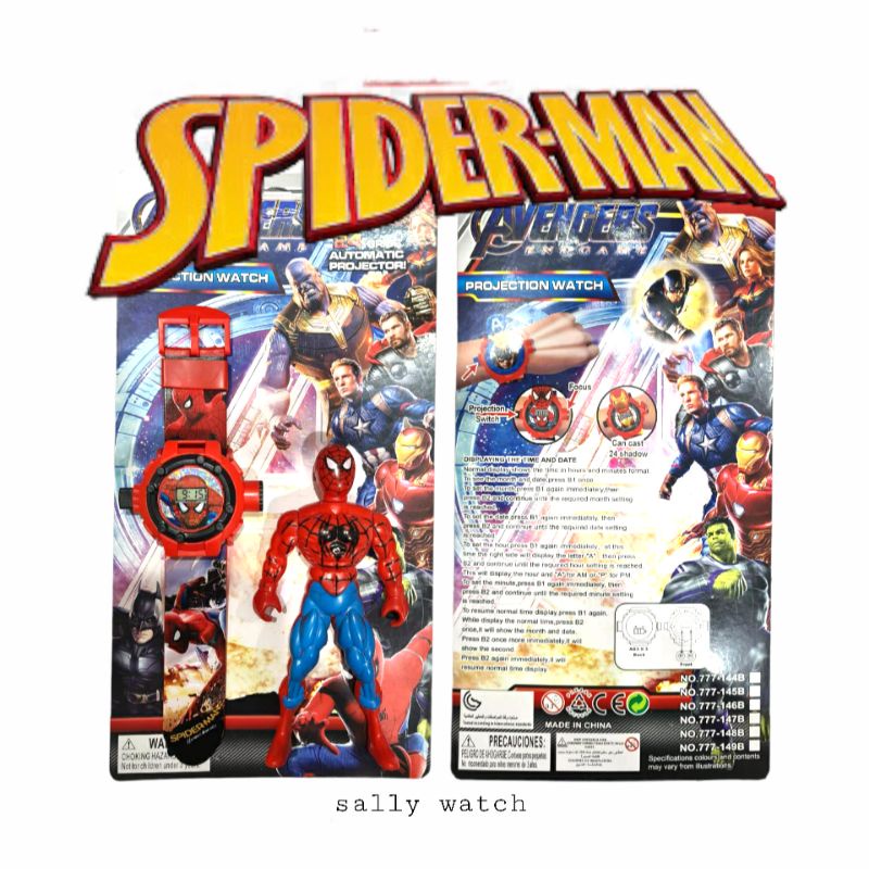 Jual JAM TANGAN ANAK DIGITAL LASER PROYEKTOR 24 GAMBAR DAPAT MAINAN ...