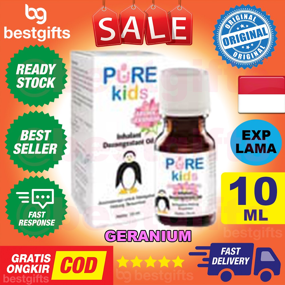 Jual PURE KIDS INHALANT BABY PUREKIDS PUREBABY DECONGESTANT OIL OBAT ...