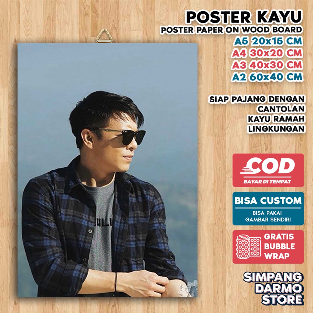 Jual Poster Kayu Noah Band Ariel Peterpan Artis Penyayi Pop Indonesia ...