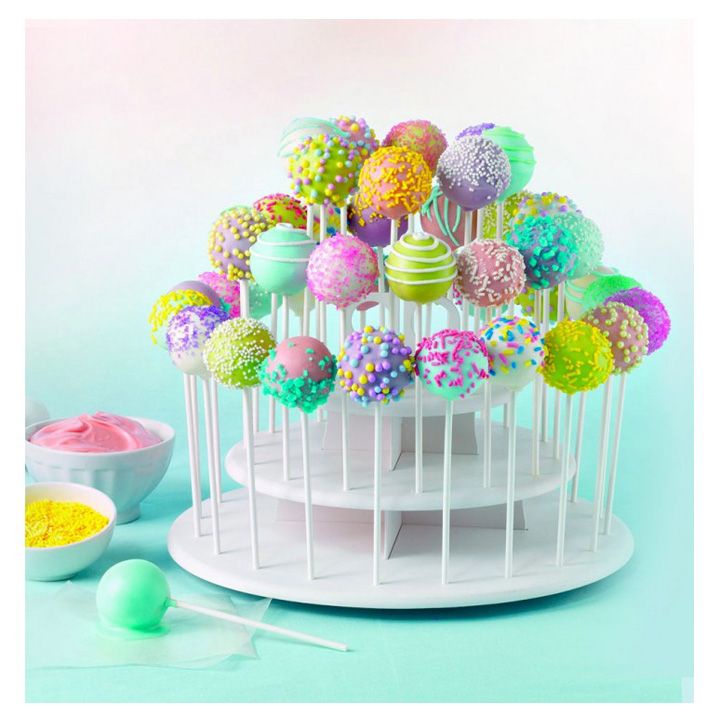 Jual Tempat Cake Pop Wadah Cupcake 3 susun 3 tier cupcakes / cake pop ...