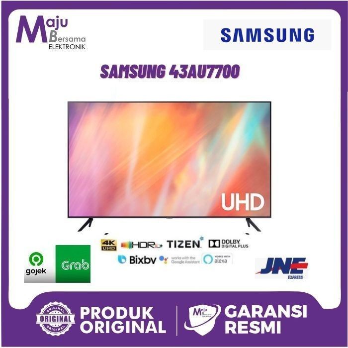 Jual Samsung Smart TV 43 Inch Crystal 4K UHD LED TV 43AU7700 ...