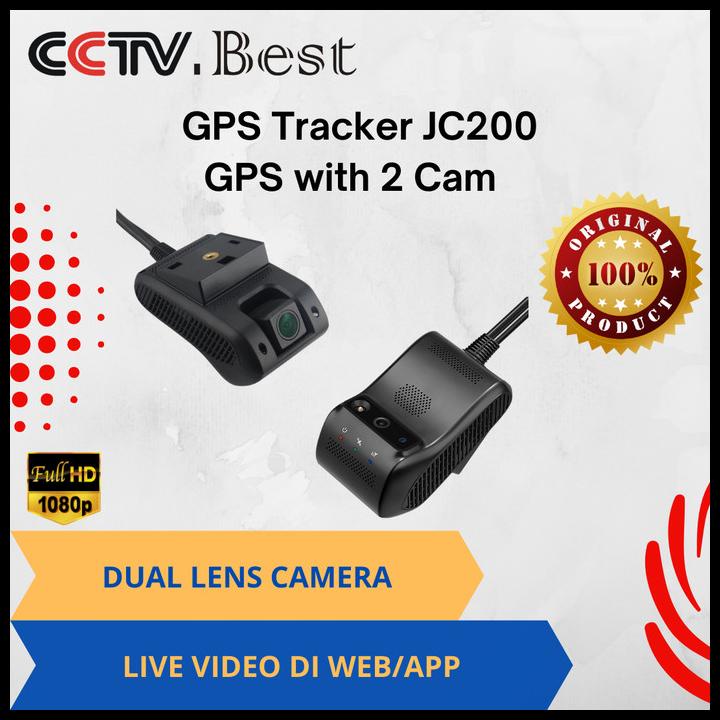 Jual Gps Tracker Jc200 Gps With 2 Live Cam Stream Video View Dashcam ...
