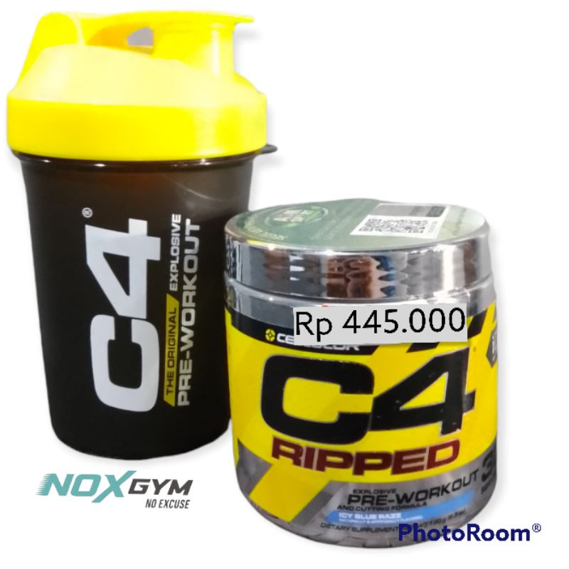 Jual CELLUCOR C4 RIPPED PRE WORKOUT 30 SERV 180g | Shopee Indonesia