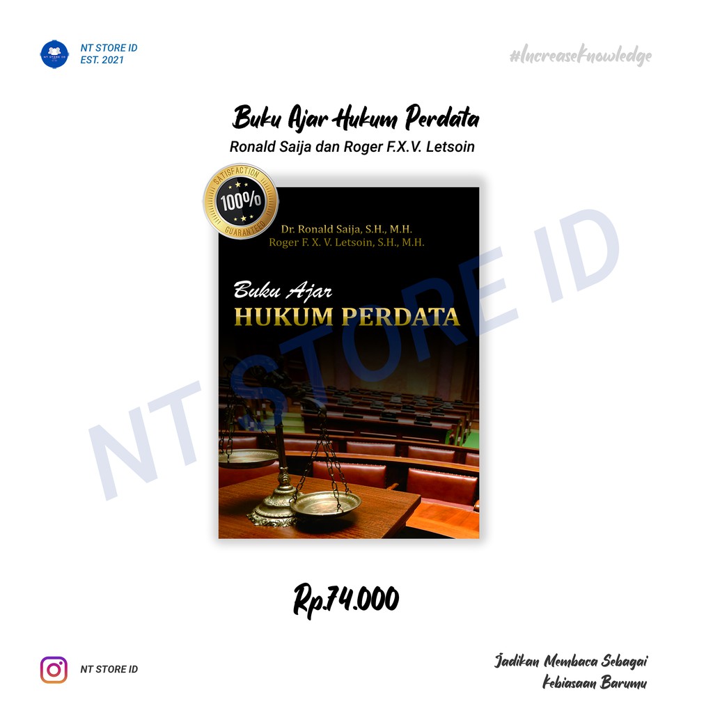 Jual Buku Ajar Hukum Perdata | Shopee Indonesia