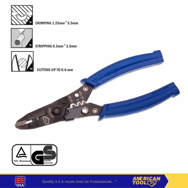 Jual American Tool Tang Crimping Multifungsi 8957965 | Shopee Indonesia