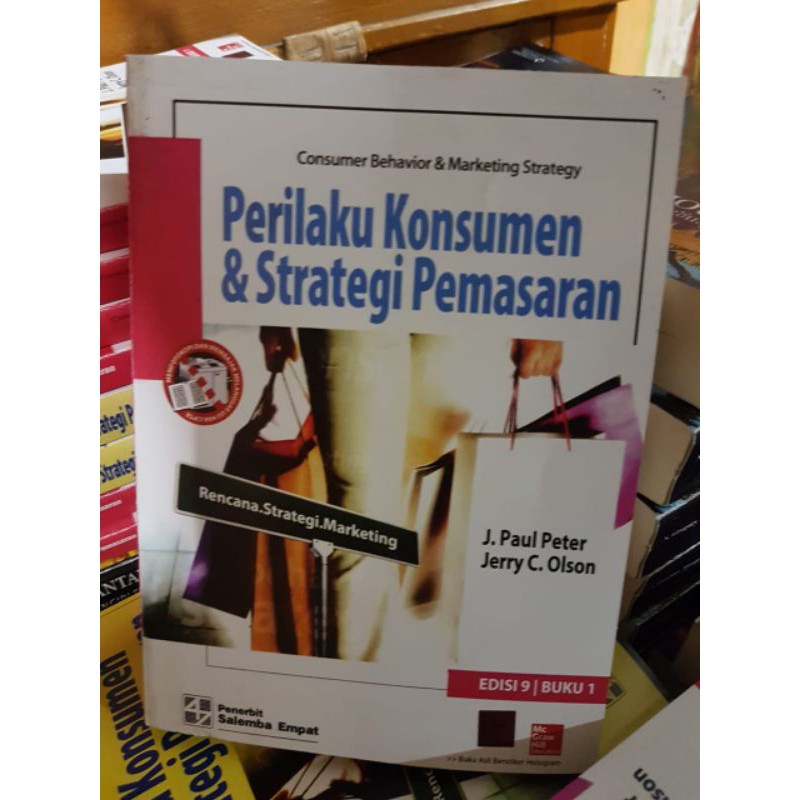Jual perilaku konsumen dan strategi pemasaran edisi 9 buku 1 | Shopee Indonesia