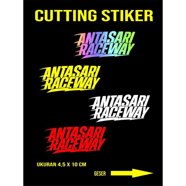 Jual stiker antasari raceway/yg lagi viral | Shopee Indonesia