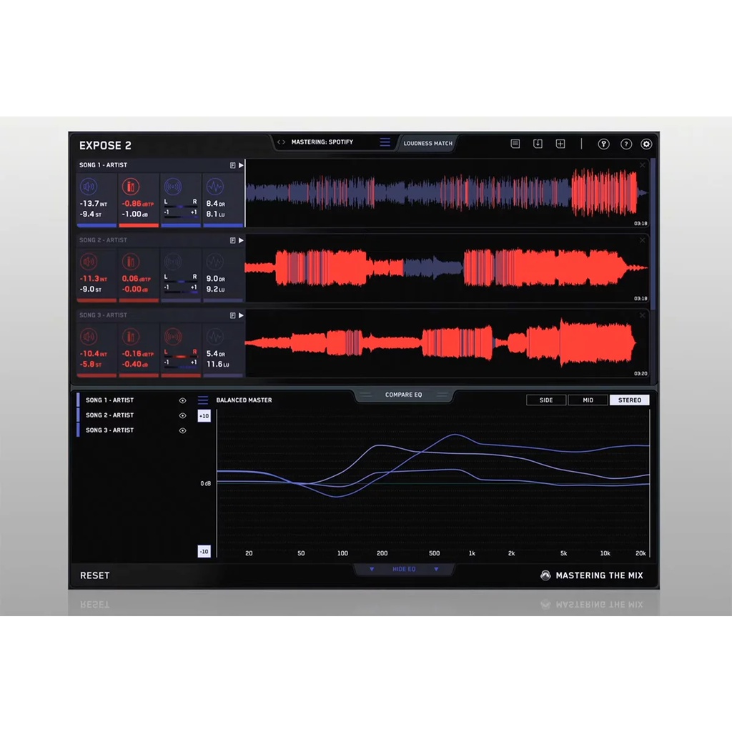Jual Mastering The Mix EXPOSE v2 VST Plugin very useful analysis tool ...
