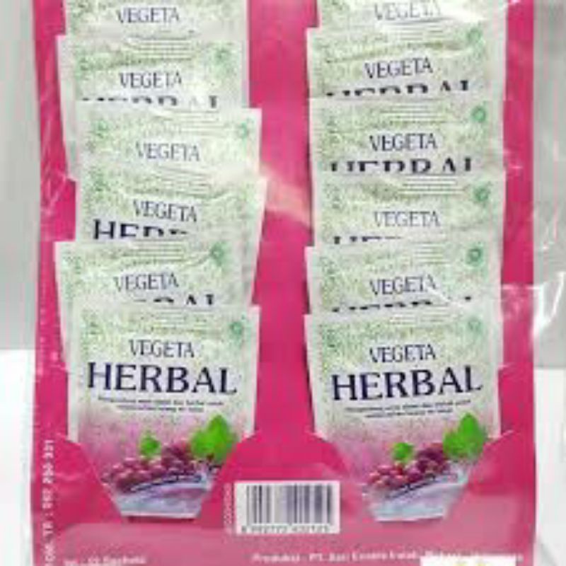 Jual Vegeta Herbal 5g - Pak isi 12 Pcs | Shopee Indonesia