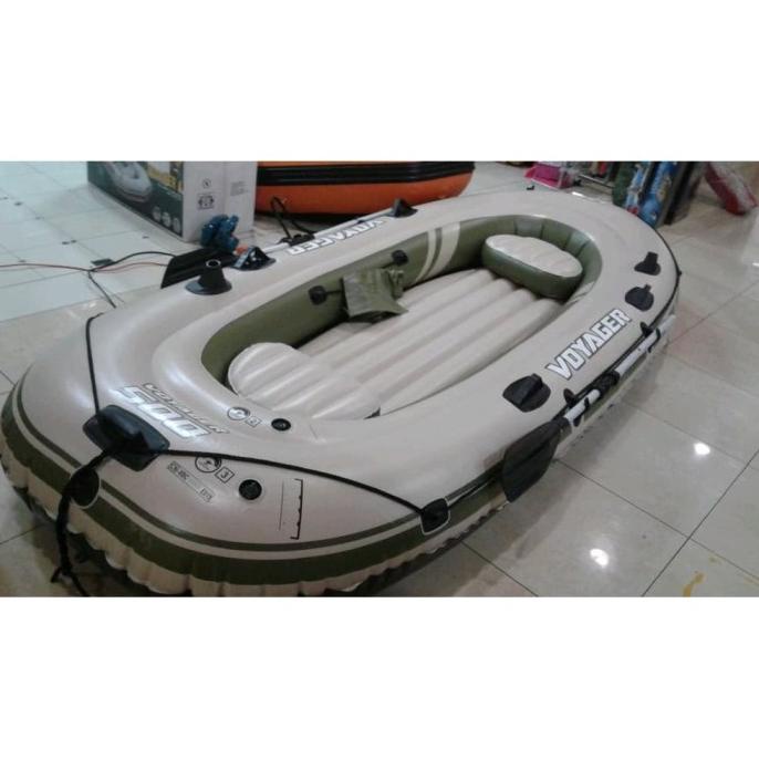 Jual Perahu Karet 4 Orang Untuk Danau,Laut Bisa Pakai Mesin,Dayung 2 ...