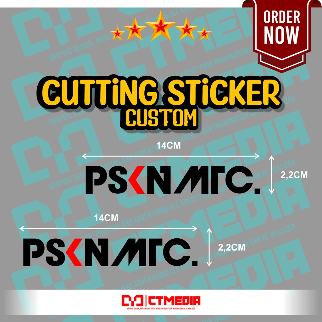 Jual Stiker PSKNMTC / Sticker PSKNMTC / Stiker Pasukan Matic / Sticker ...