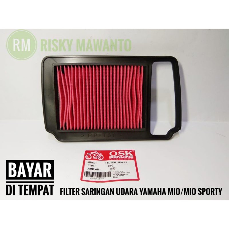 Jual FILTER SARINGAN UDARA STANDAR YAMAHA MIO/MIO SPORTY LAMA | Shopee ...