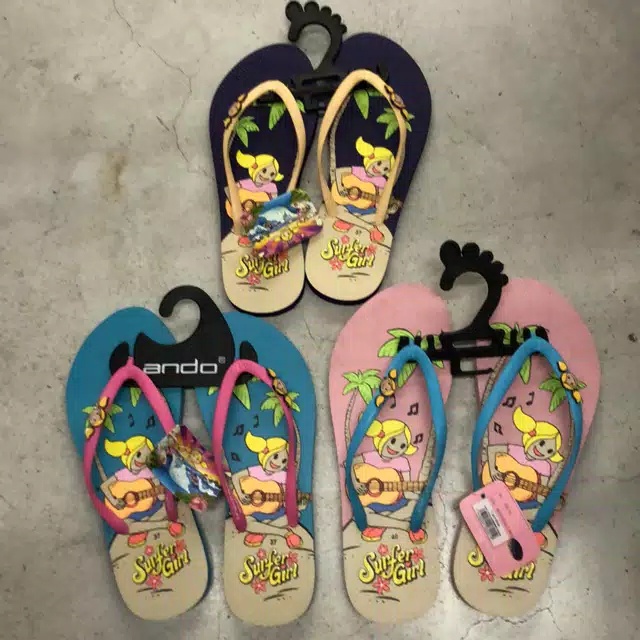 Jual NEW Sandal Jepit Surfer Girl By Ando Dewasa | Shopee Indonesia