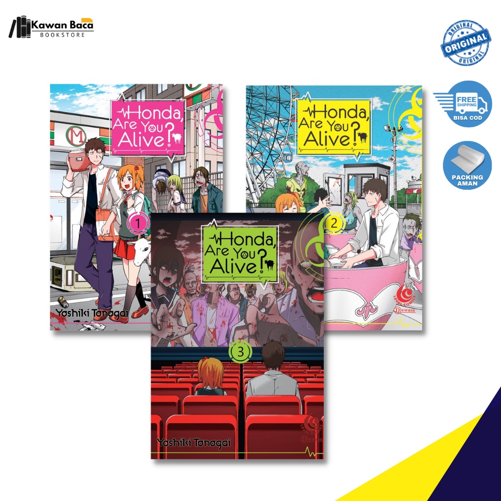 Jual Komik Honda, Are You Alive ? Volume 1 - 3 by Yoshiki Tonogai - Level Comics | Shopee Indonesia