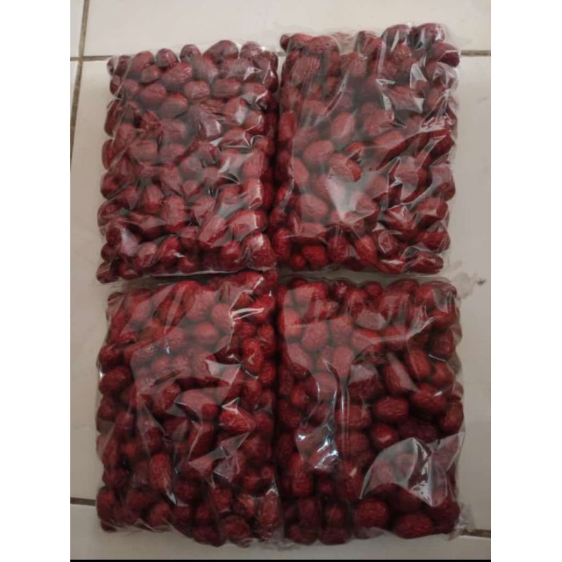 Jual Angco/Hong Zao/Ang Co/kurma merah China 1kg | Shopee Indonesia