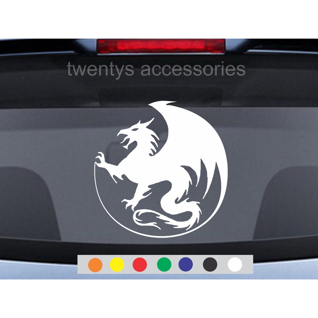 Jual stiker naga sticker kaca mobil stiker cutting | Shopee Indonesia