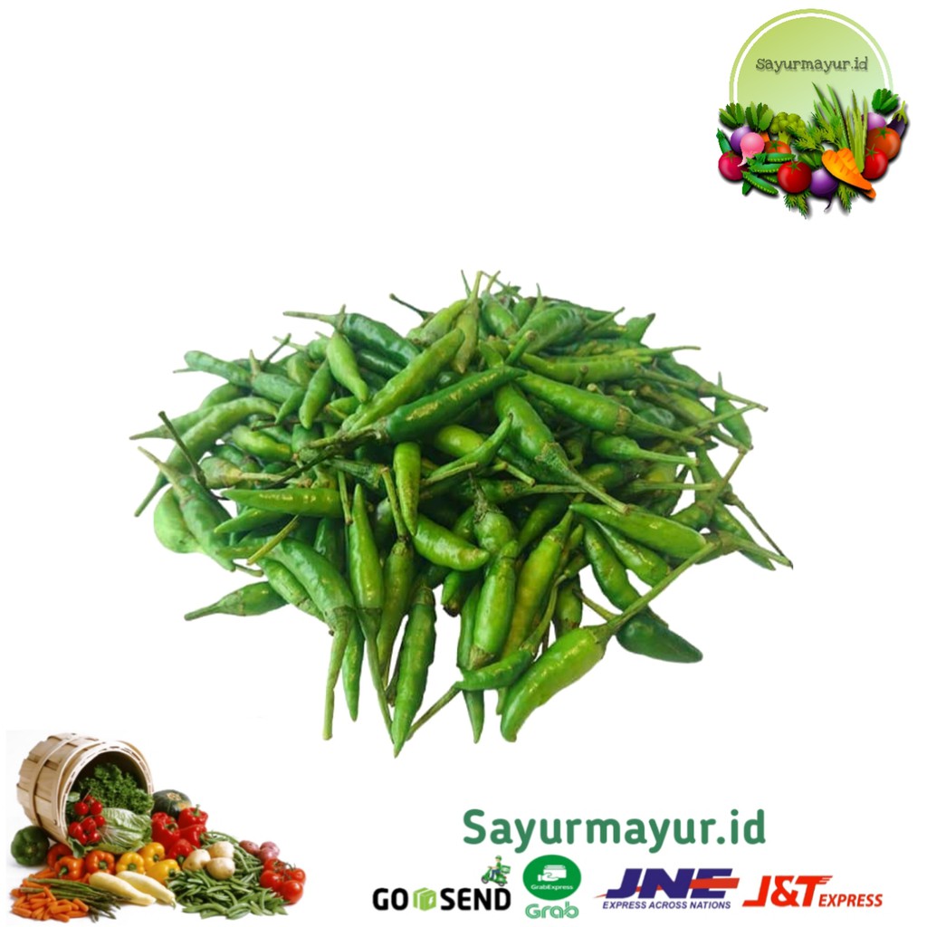 Jual CABE / CABAI MERAH / HIJAU / RAWIT GILA / CABE BESAR PER 1/4 KG ...