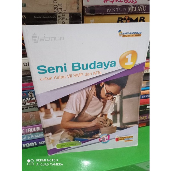 Jual buku bekas kurikulum 2013 edisi revisi SENI BUDAYA untuk smp dan mts kelas vii PLATINUM ...