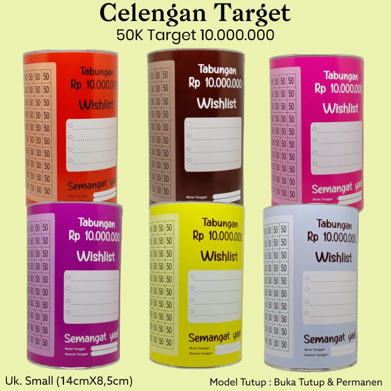 Jual Celengan Target Murah 50k Target 10jt Tabungan Target Celengan ... Jual Celengan Target Murah 50k Target 10jt Tabungan Target Celengan ...