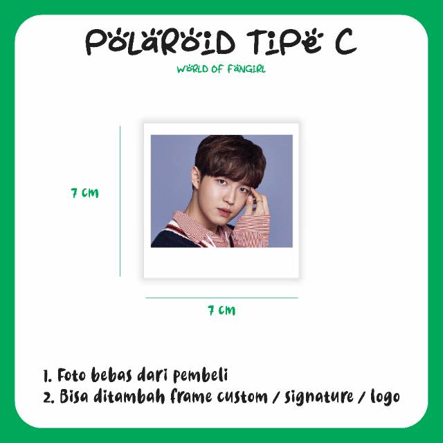 Jual CETAK FOTO POLAROID TIPE C (Ratio foto 4:3) WATERPROOF | Shopee ...