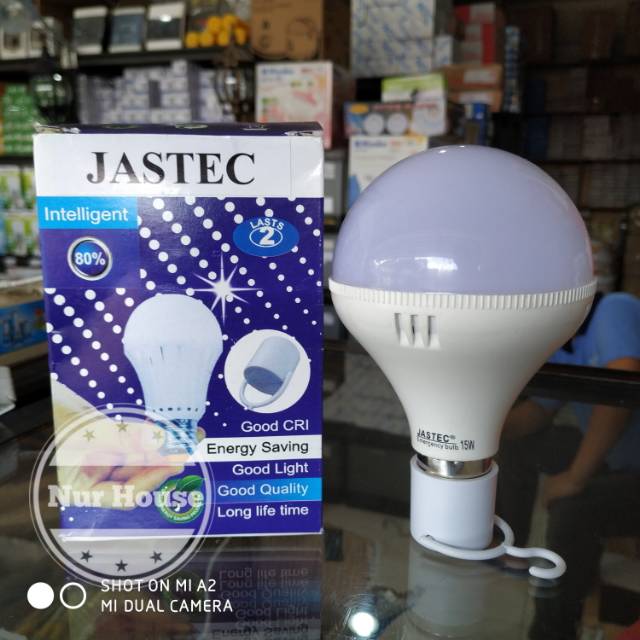 Jual lampu cas emergency 15 watt jastec led magic | Shopee Indonesia