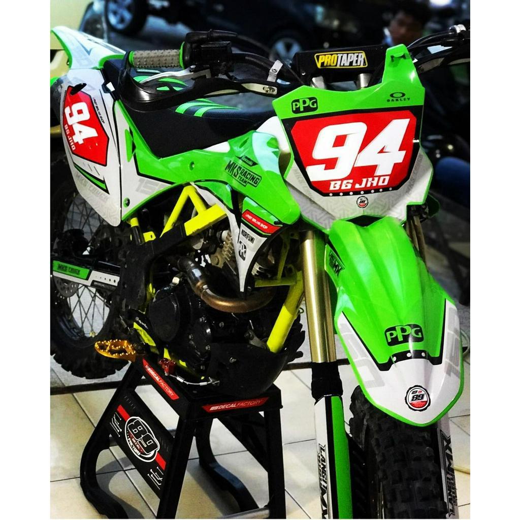 Jual decal gordon full body / decal gordon hijau / DECAL STIKER KLX ...